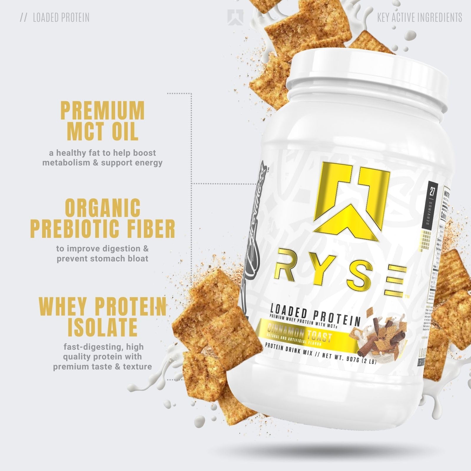 RYSE Loaded Protein 900G (27 Servings) – vigor supplements