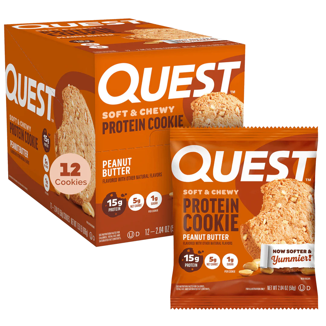QUEST Peanut Butter Protein Cookie | 58g – vigor supplements